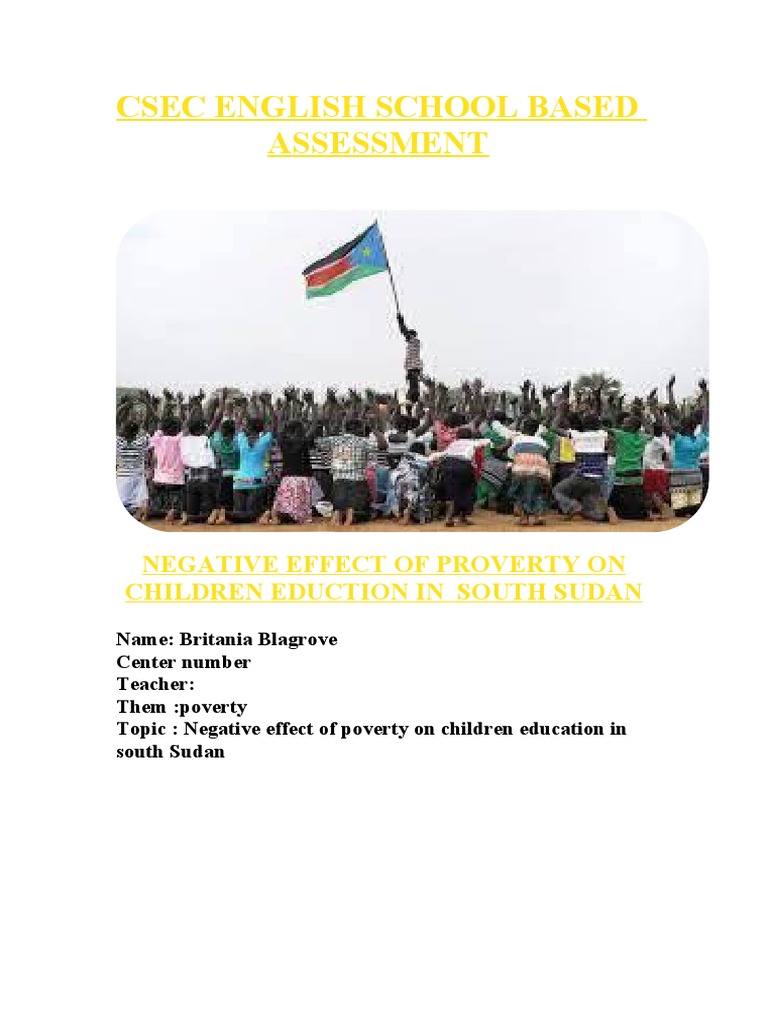 Csec English School Based Assessment | PDF | Leadership | Reading ...