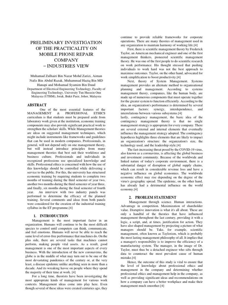 Interview Report (Group 8) | PDF