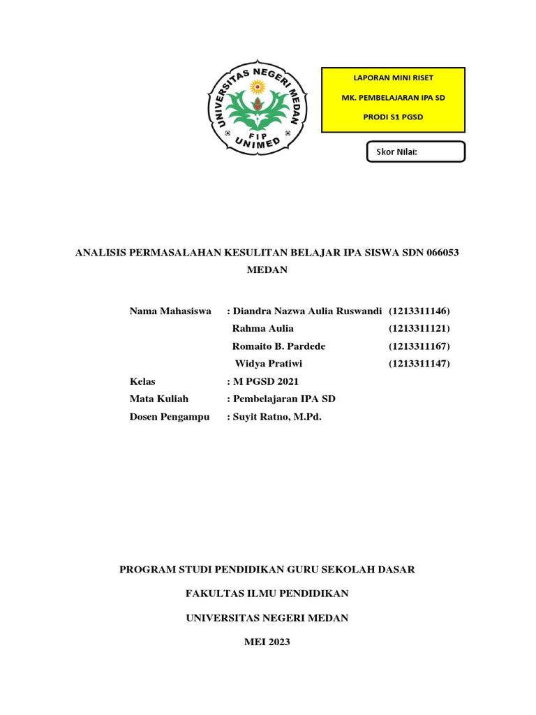 MR Ipa Kelompok 1 | PDF | Karier & Perkembangan