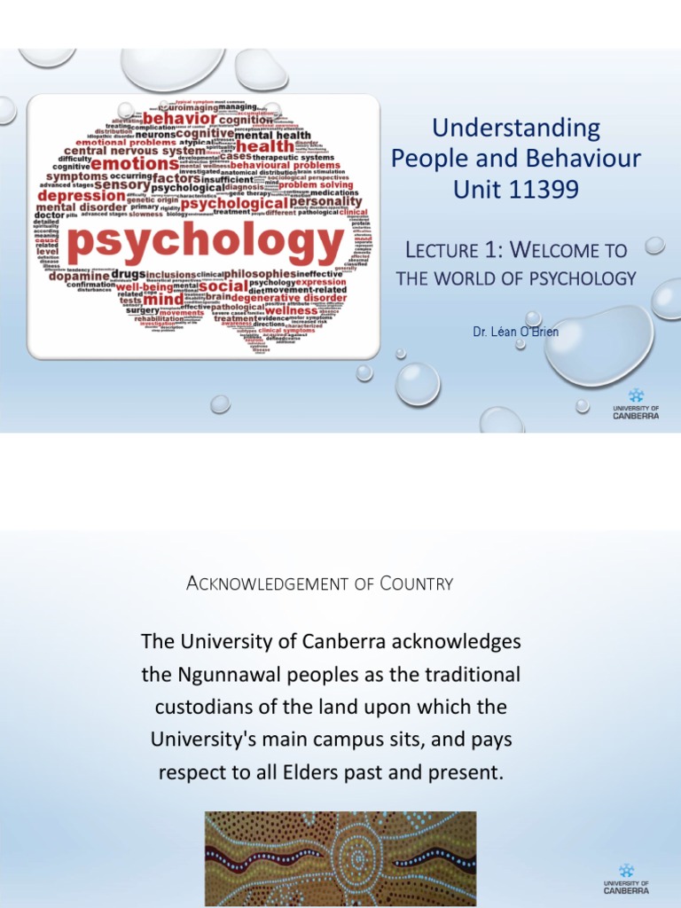 Week1lecture1 Fullslides 11399 Pdf Psychology Cognition 1405