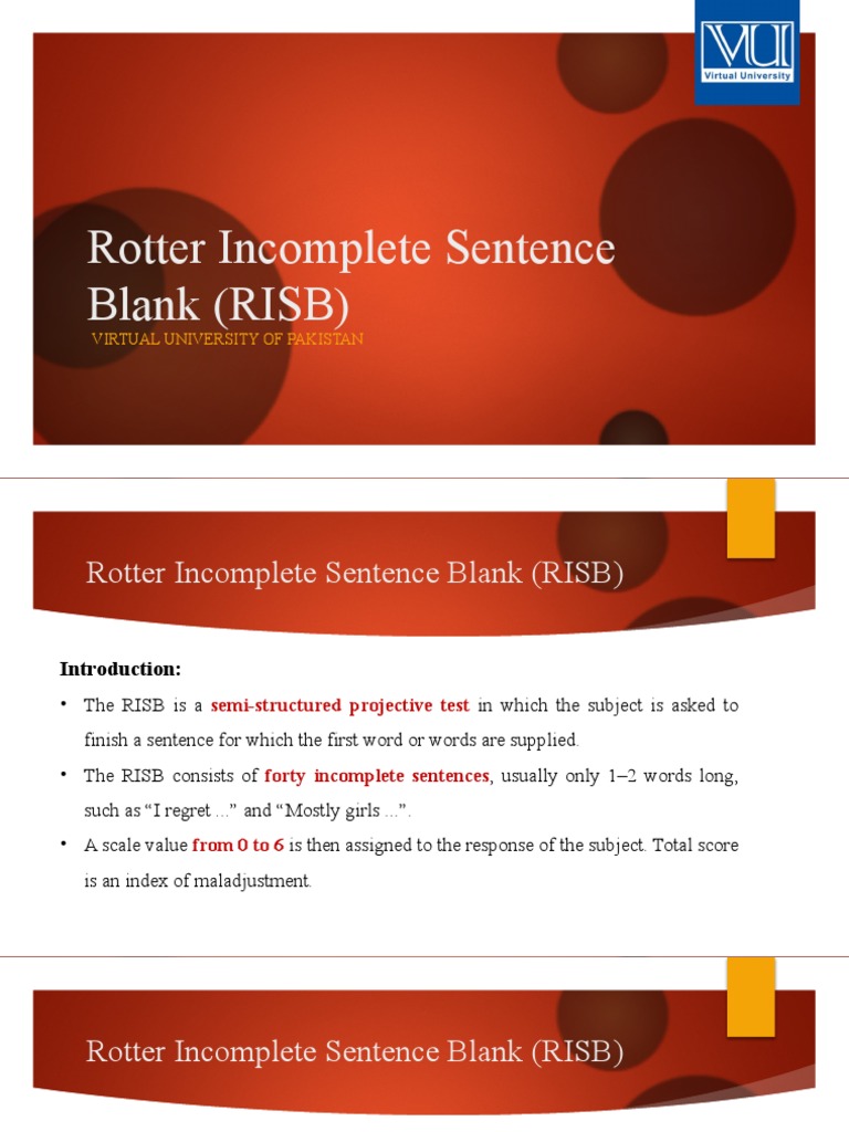 RISB (Part 1) | PDF