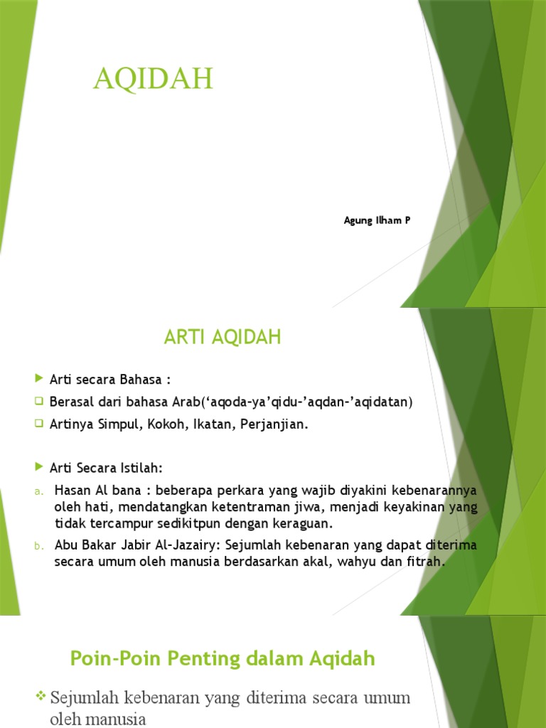 AQIDAH | PDF