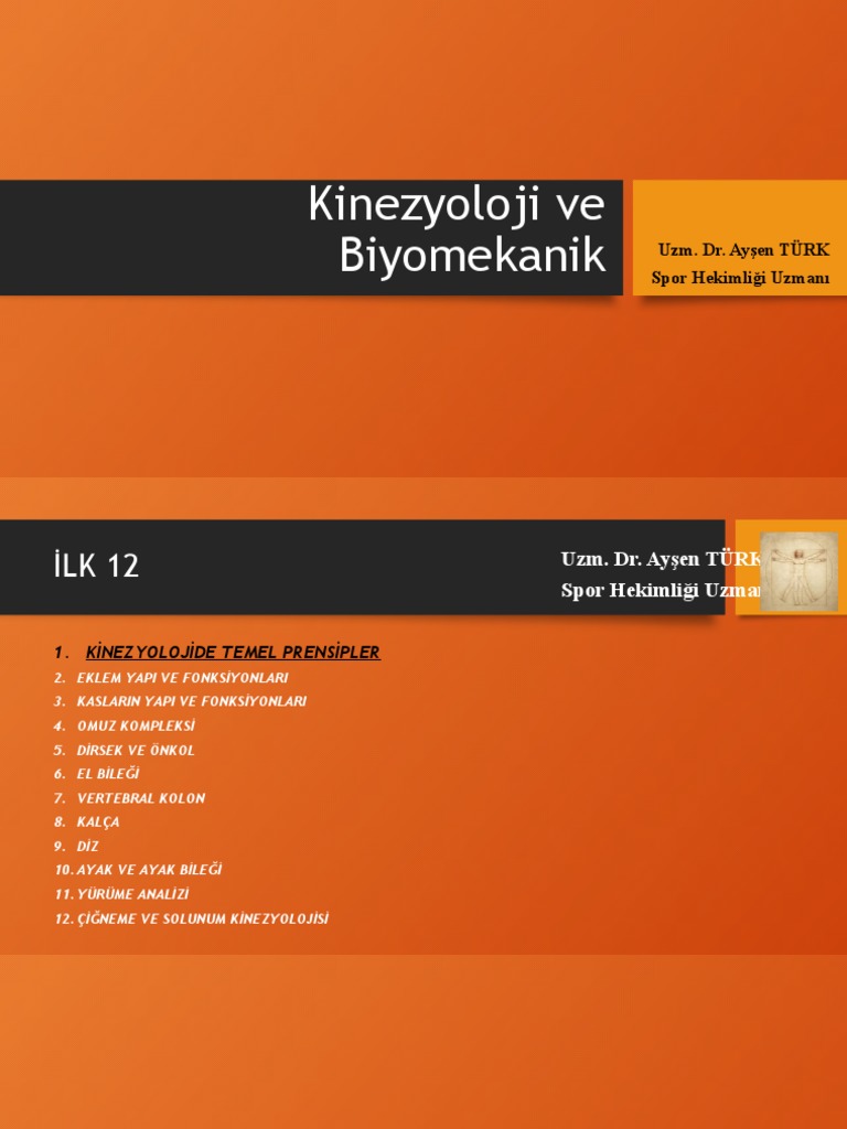 0-72 Biyomekanik - Bü | PDF