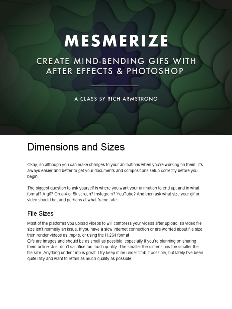 Mesmerize Dimensions and Sizes | PDF