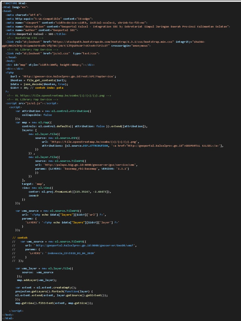 Simple Geoportal | PDF