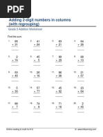 WSC Gr3 Maths Breaking Down Method Adding Memo1 | PDF | Teaching ...
