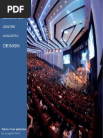 Auditorium Acoustic Material Overview | PDF | Flooring | Stairs