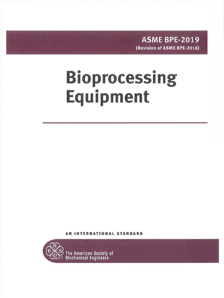 Asme Bpe 2019 | PDF