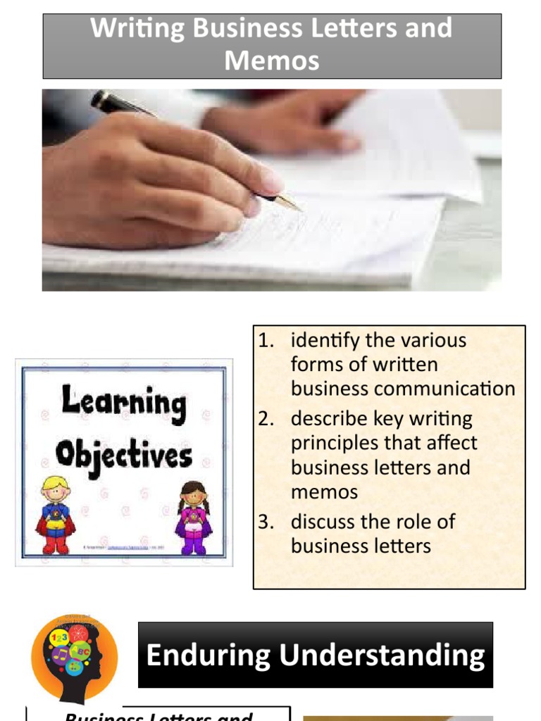 3 Writing Business Letters and Memos | PDF | Memorandum | Communication