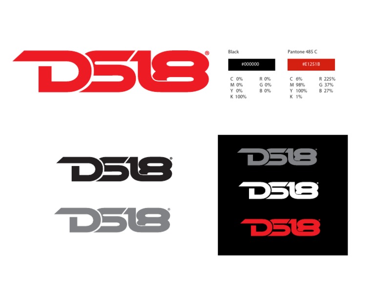 DS18 Logo Color Specifications | PDF
