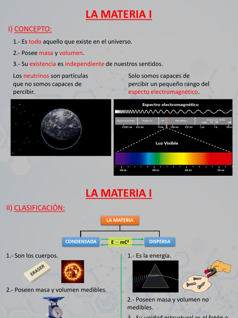 Clasificación y Propiedades de la Materia | PDF | Coloide | Mezcla