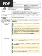 DLP - Q1 Lesson 6 Pagkasunod-Sunog NG Pangyayari | PDF