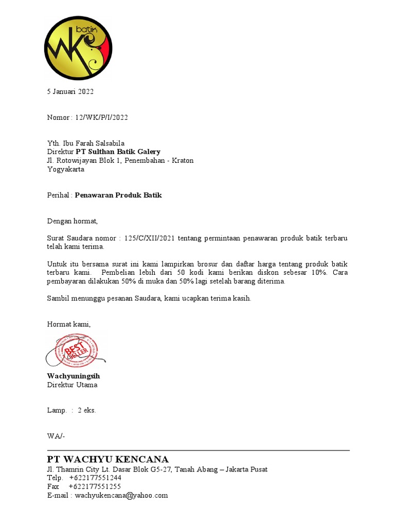 Lampiran Surat Masuk Dan Surat Keluar | PDF