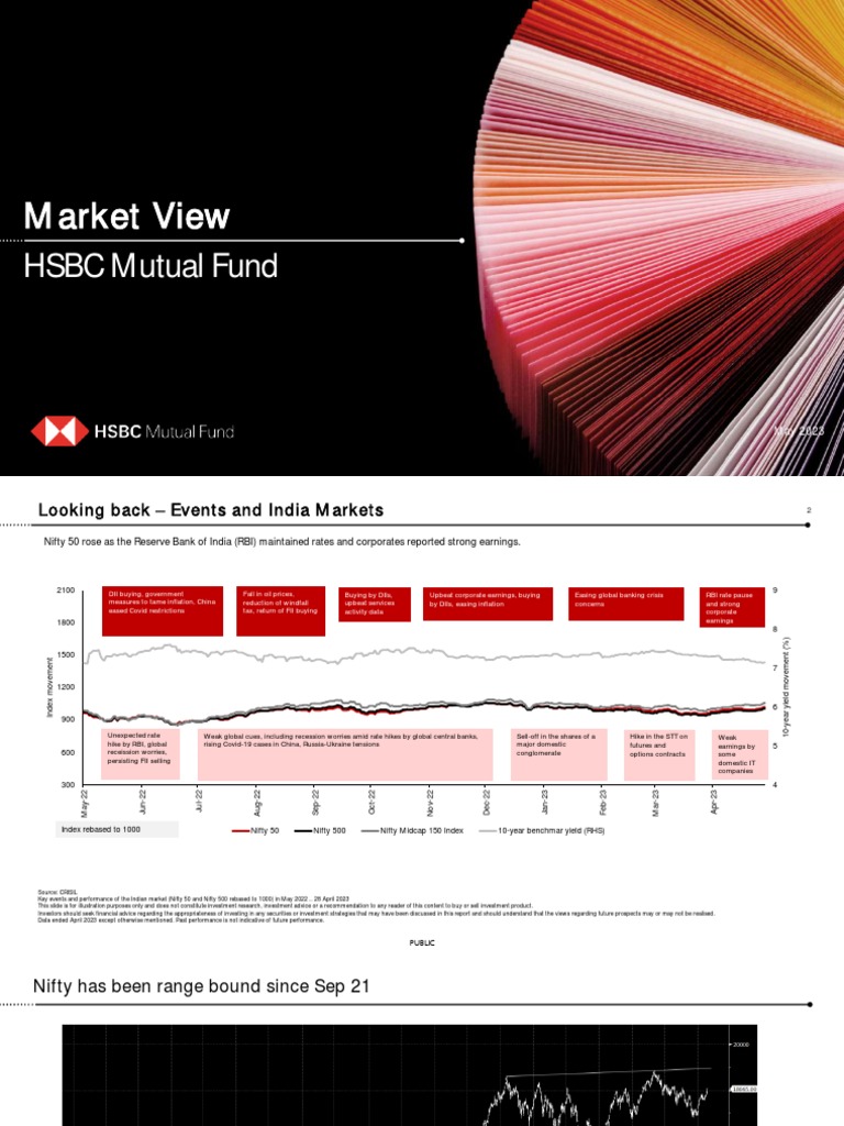 Market View - HSBC MF - May '23 | PDF | Inflation | Investing