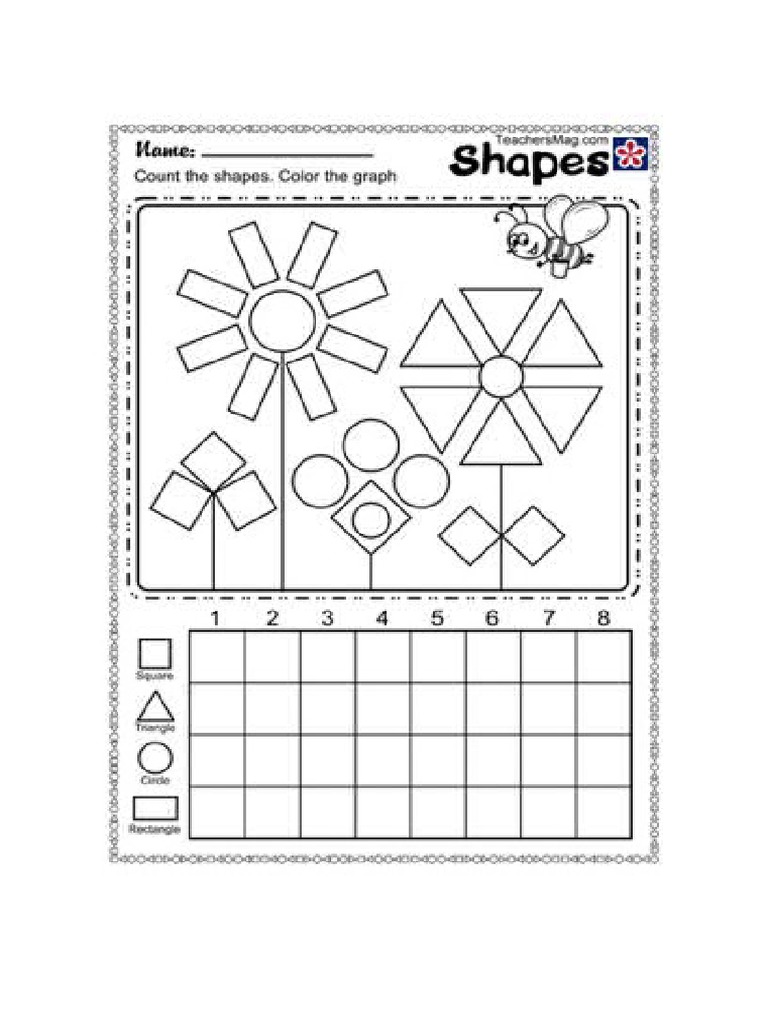 Shapes - Worksheet | PDF