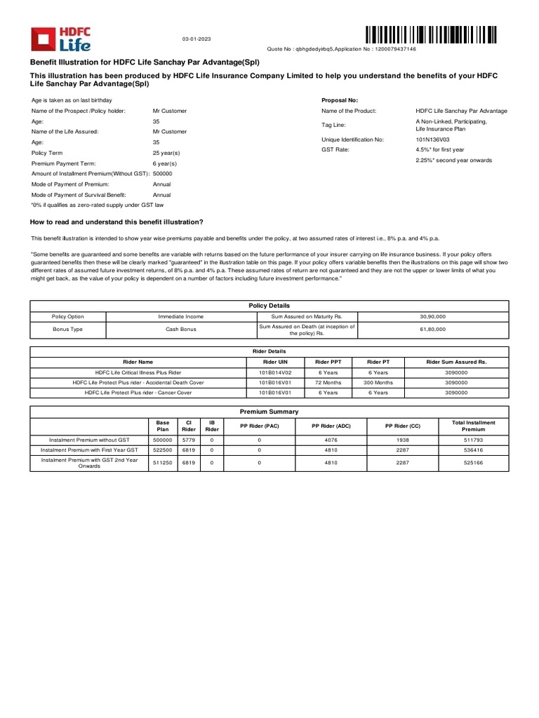 Sanchay Par | PDF | Life Insurance | Insurance
