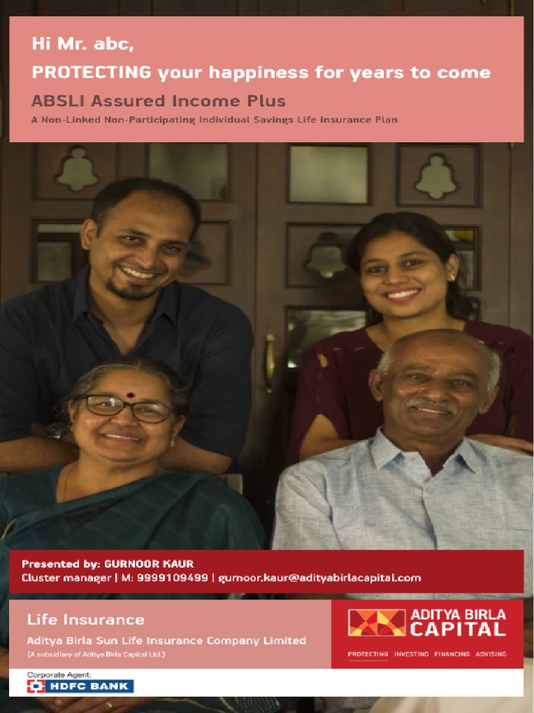 ABC Assured Income Plus Presentation | PDF