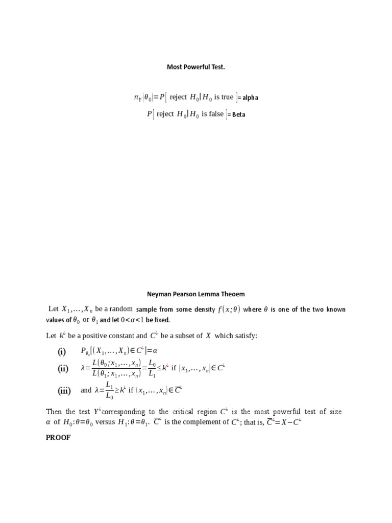 Pearson | Download Free PDF | Statistical Theory | Probability And ...