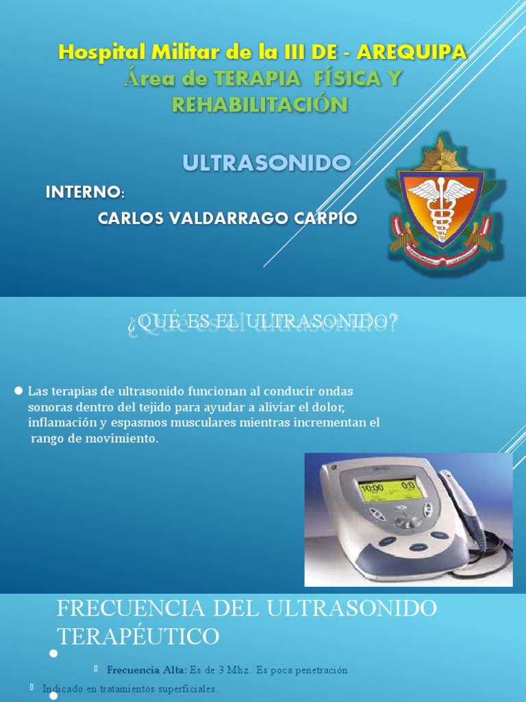 Hospital Militar de La III DE - AREQUIPA: Rea de Terapia F Sica Y Á Í Rehabilitaci N Ó | PDF ...