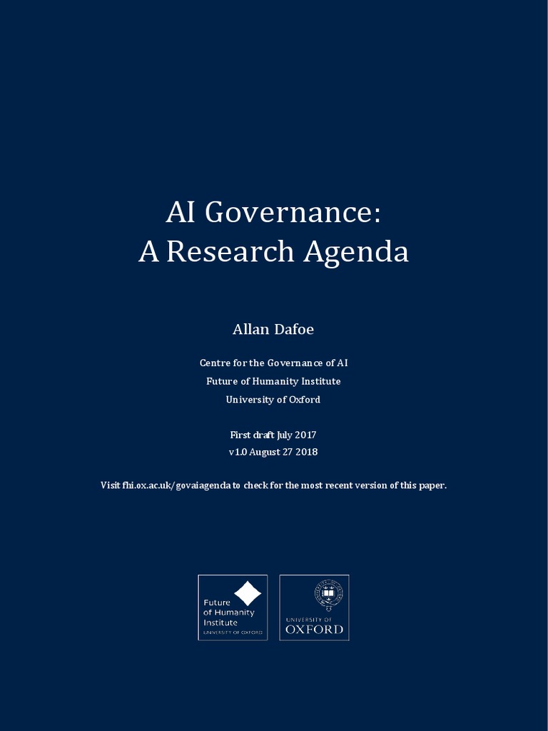 GovAI Agenda | PDF | Artificial Intelligence | Intelligence (AI ...