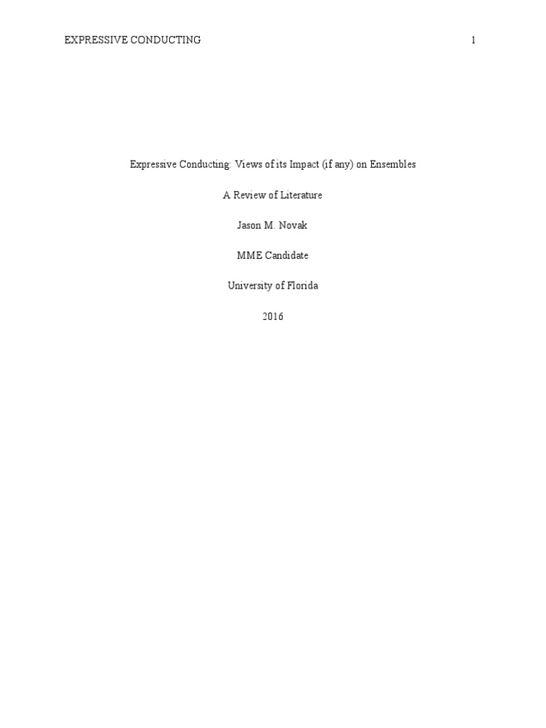 EXPRESSIVE CONDUCTING 1 Expressive Condu | PDF | Conducting | Choir