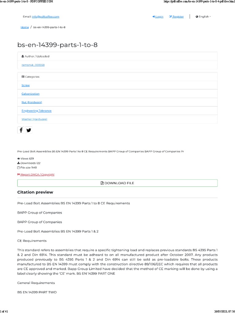 bs-en-14399-parts-1-to-8 - PDFCOFFEE | PDF