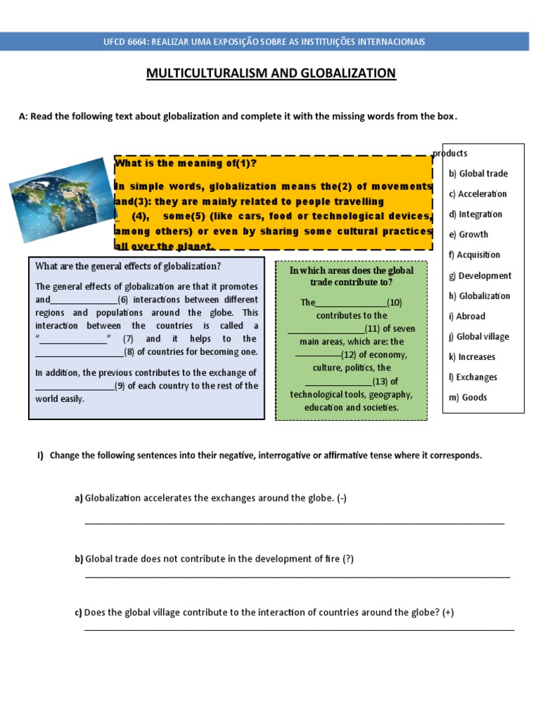 Globalisation | PDF | Globalization