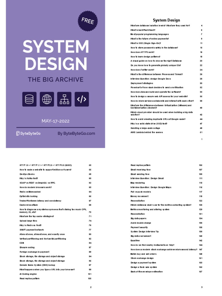 ByteByteGo LinkedIn PDF | PDF | Transport Layer Security | Process ...