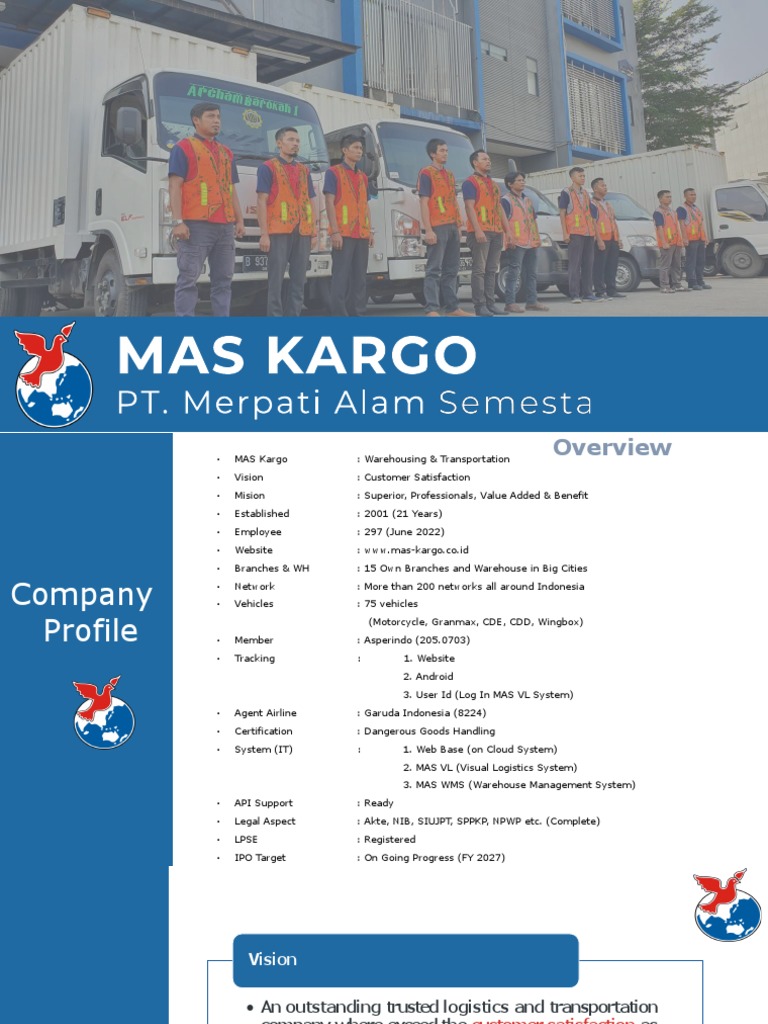 New Company Profile Kargo | PDF | Warehouse | Logistics