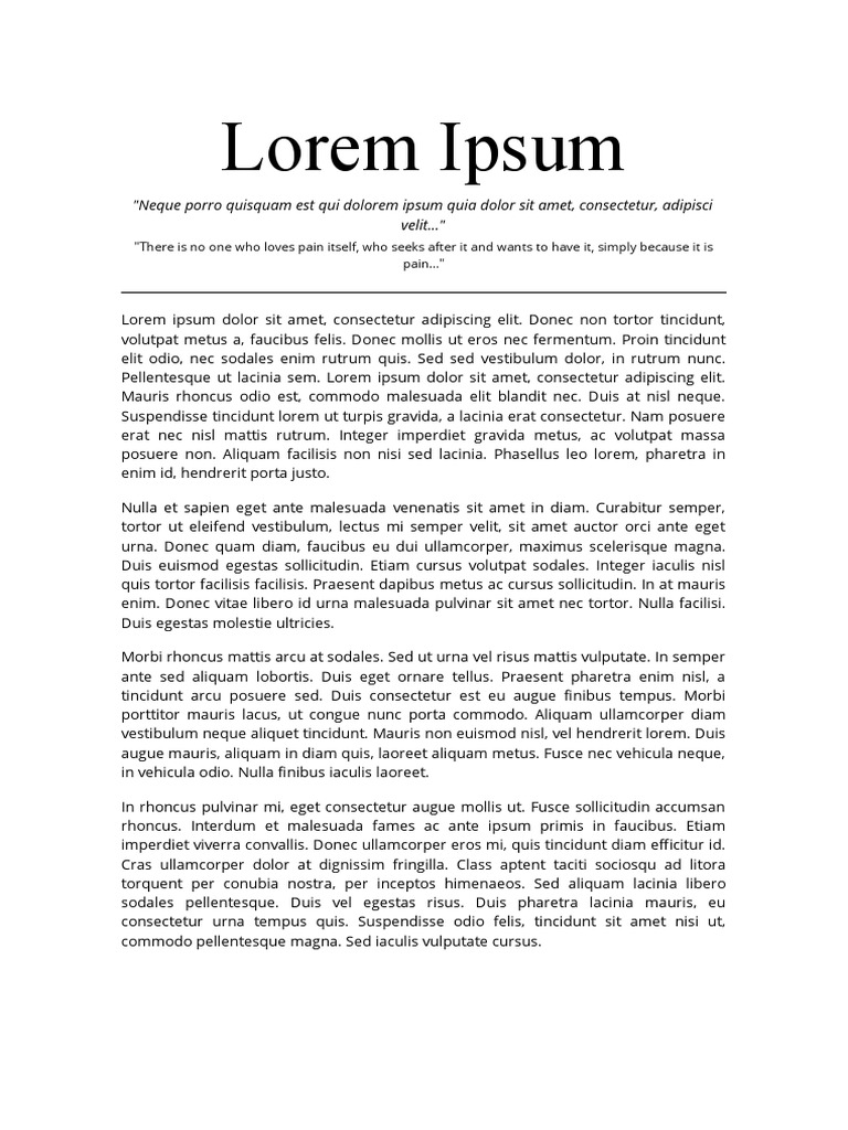 03 - Lorem Ipsum | PDF