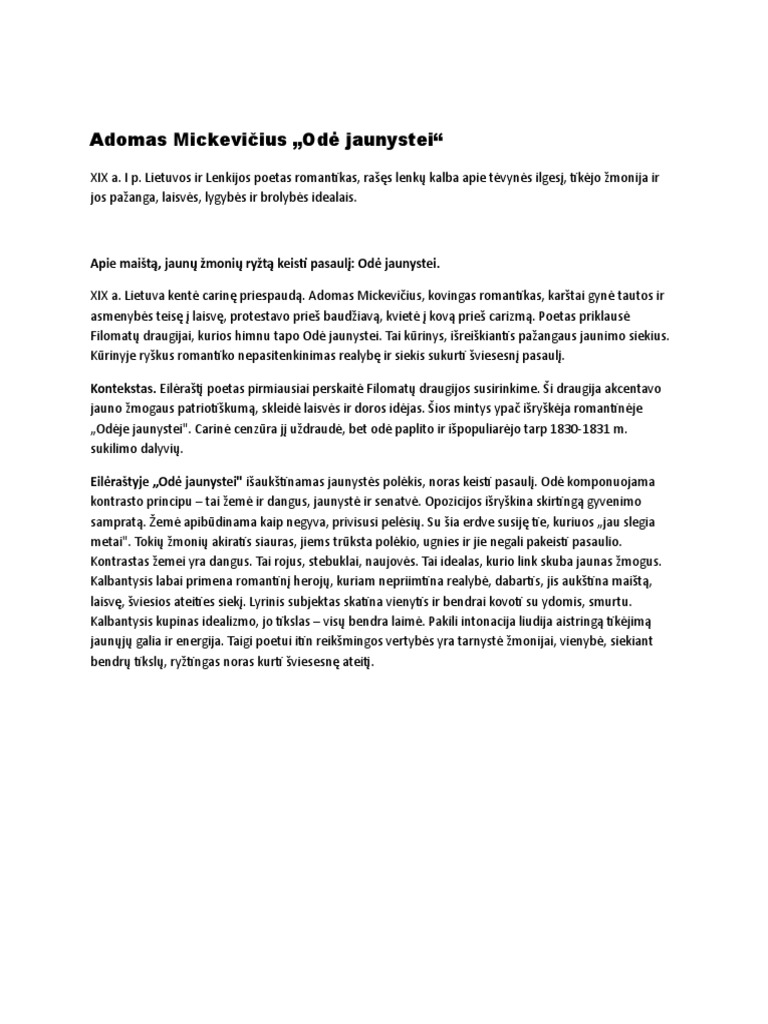 Mickevicius | PDF