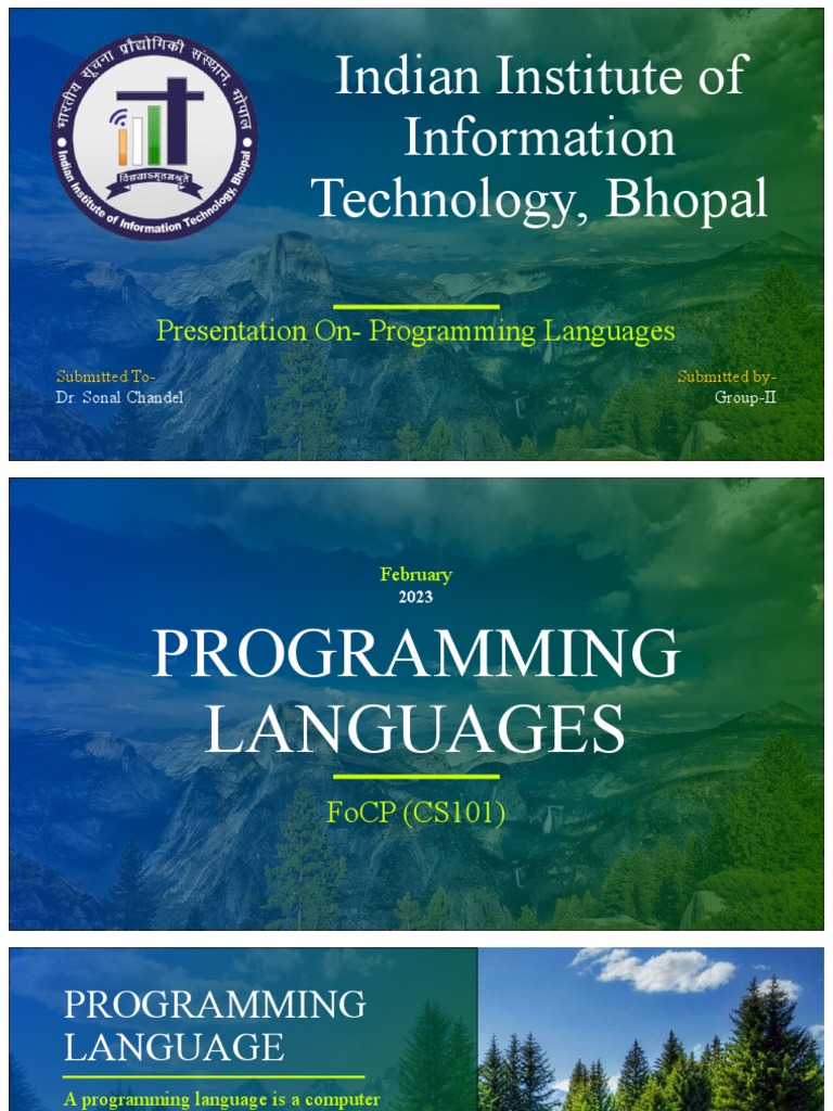 Focp | PDF | Computer Programming | Programming Language