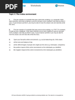 Candidate Evidence Template | PDF