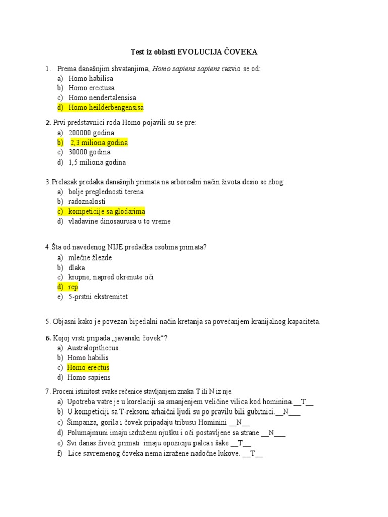 Test 4-7 Obe Grupe | PDF