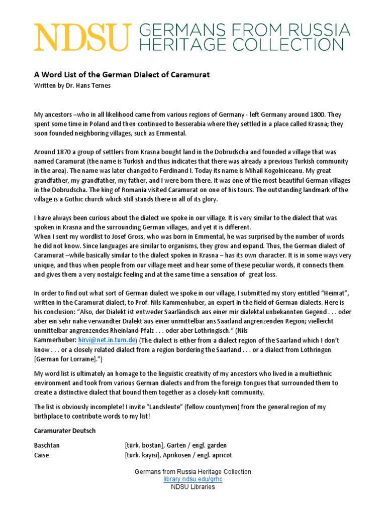 German Accents | PDF | German Language | Dialectology