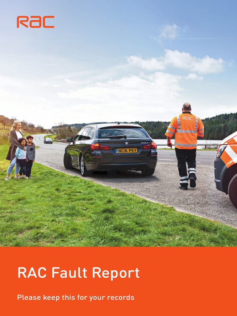 RAC Fault Report: Please Keep This For Your Records | PDF