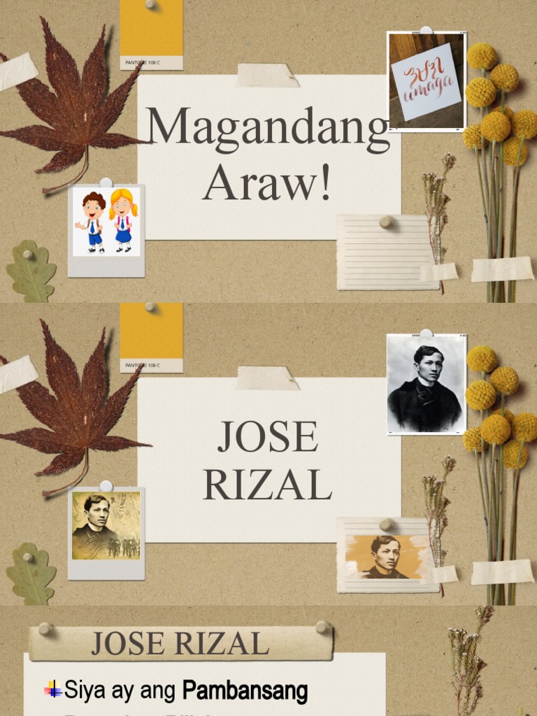 Mga Tala Ukol Sa Buhay Ni Rizal | PDF