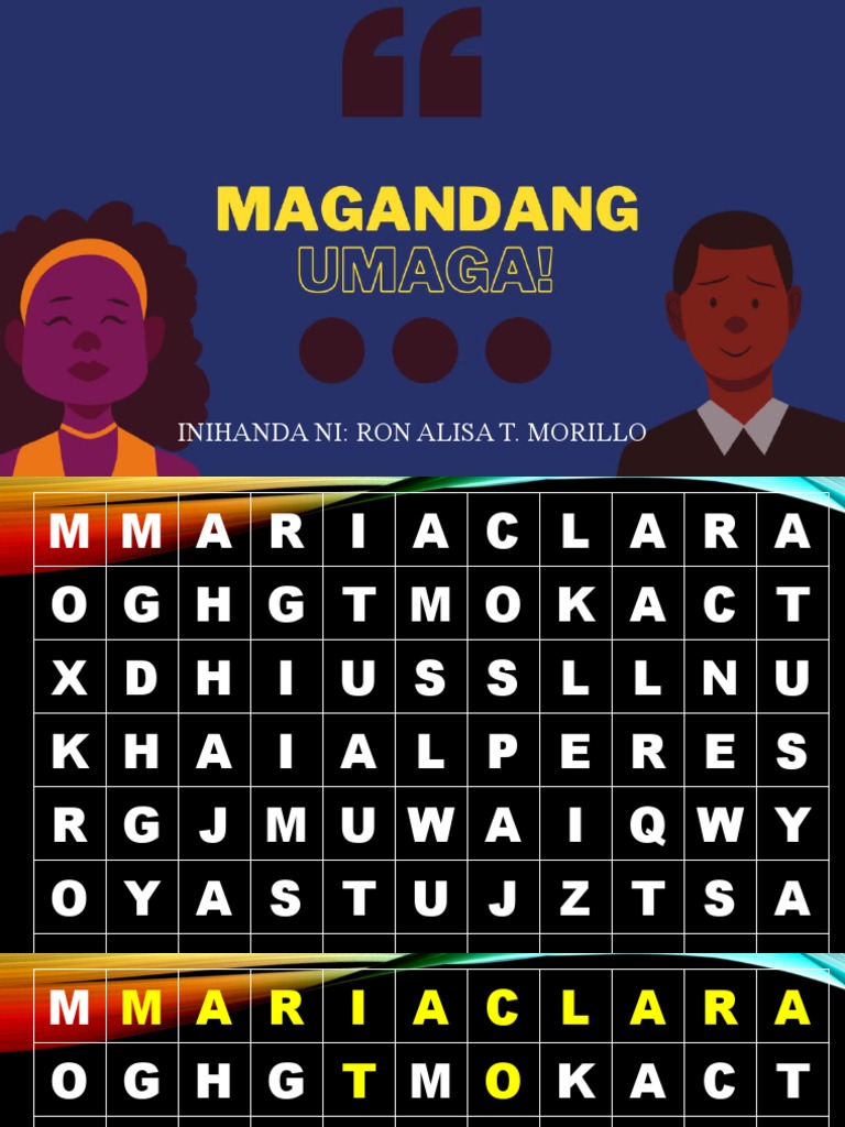 Mga Tauhan Sa Noli Me Tangere | PDF