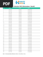Isha Lunar Calendar 2024 | PDF | Hindu Worship | Observances