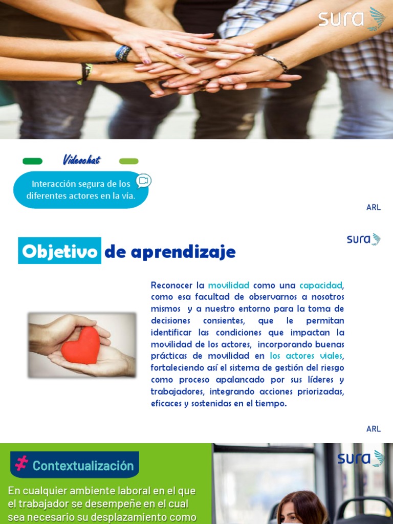 Presentacion Video Chat Modulo 3 PESV | PDF | Peatonal | Accidente de tráfico