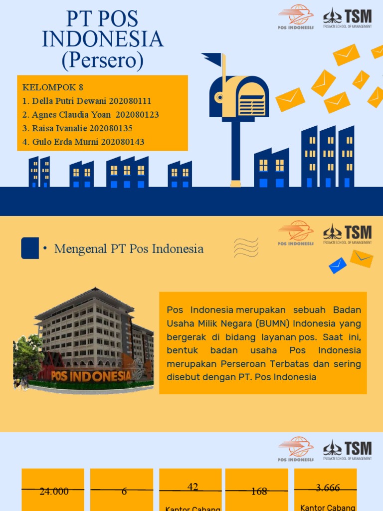 PT Pos Indonesia - KEL 8 - MEJIK | PDF | Karier & Perkembangan