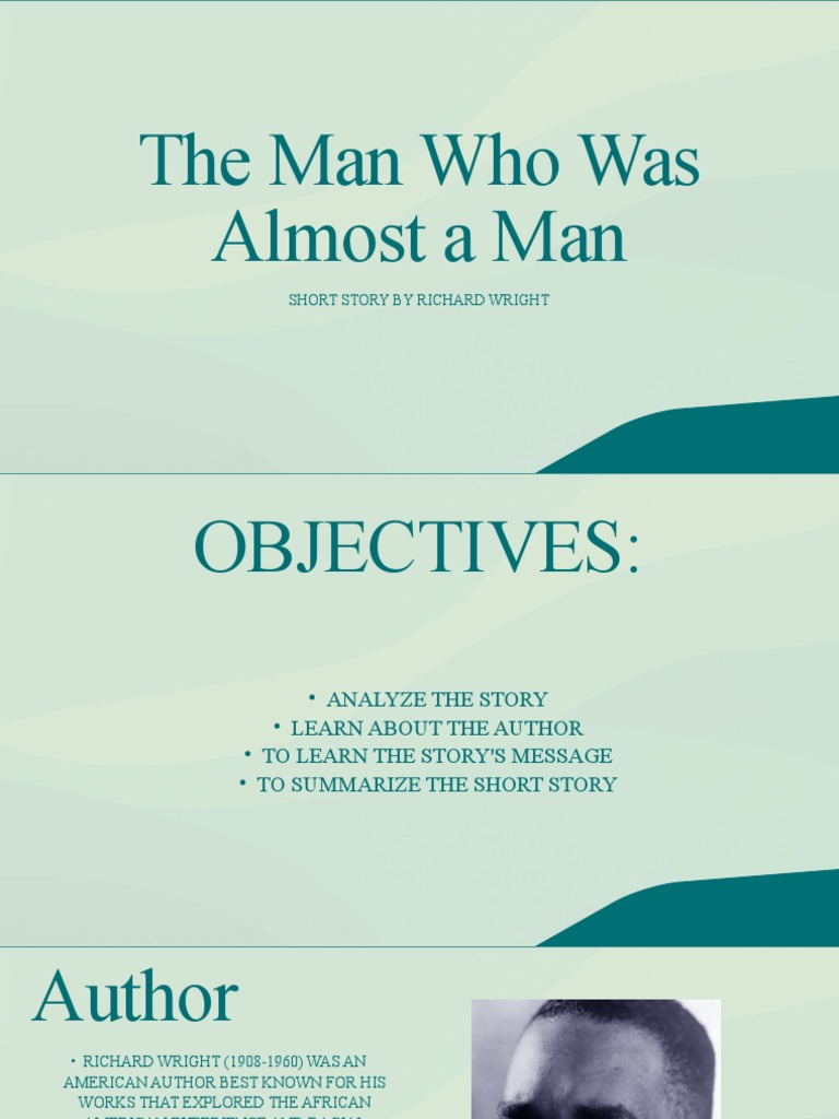 The Man Who Was Almost A Man | PDF | Narration
