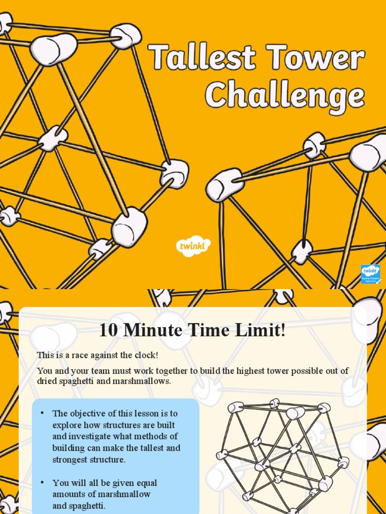 Ni T 16 Tallest Tower Challenge Powerpoint - Ver - 3 | PDF