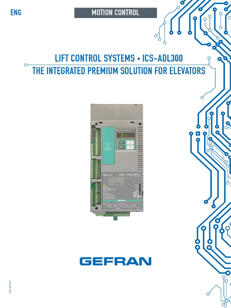 Частотные Преобразователи Gefran ADL300 | PDF | Elevator | Automation