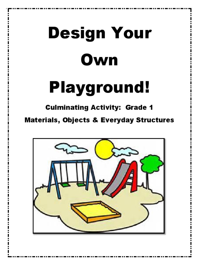 Grade 1 Playground Design Project | PDF