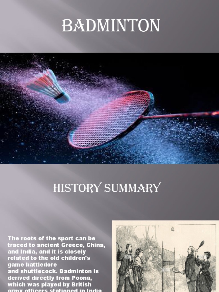 Badminton | PDF | Athletic Sports | Games Of Physical Skill