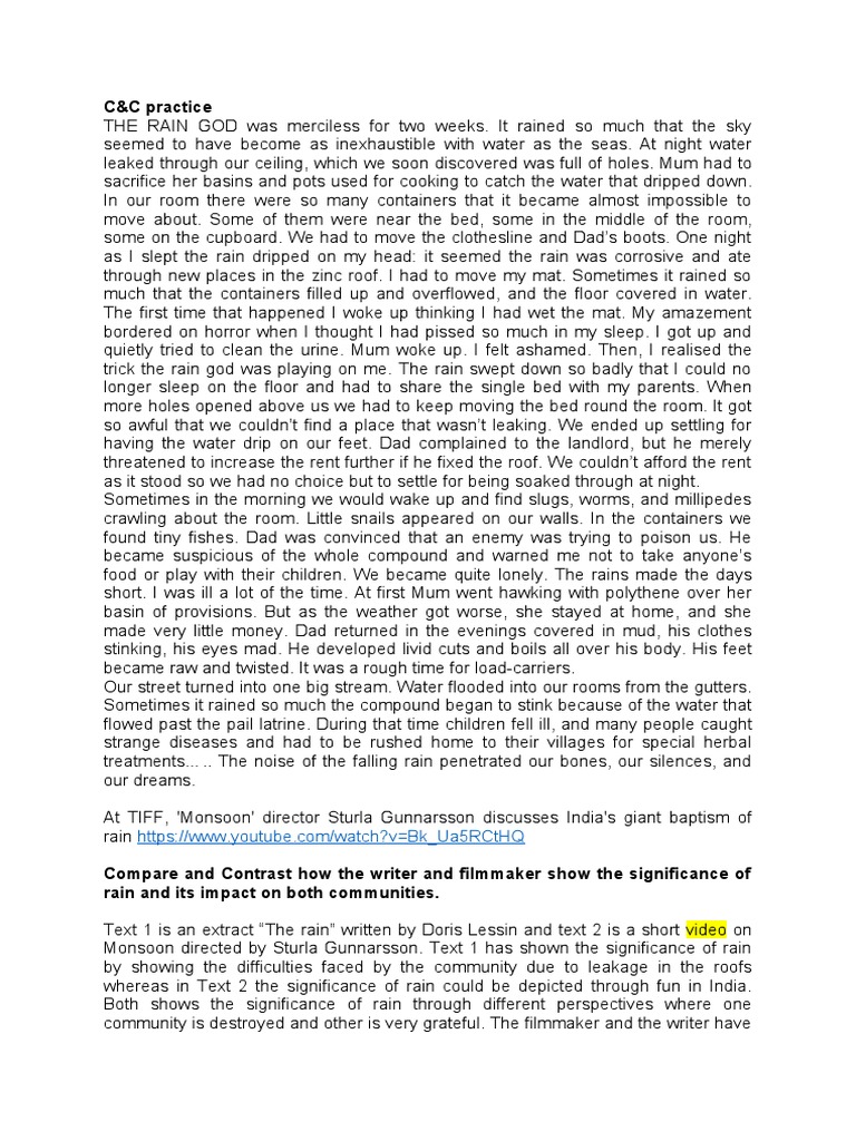 Task1 Rain | PDF | Rain