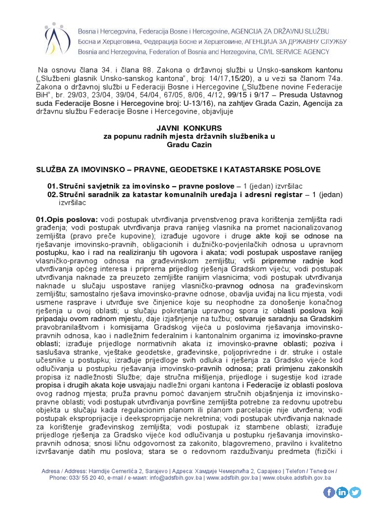 14 11 22 Grad Cazin | PDF