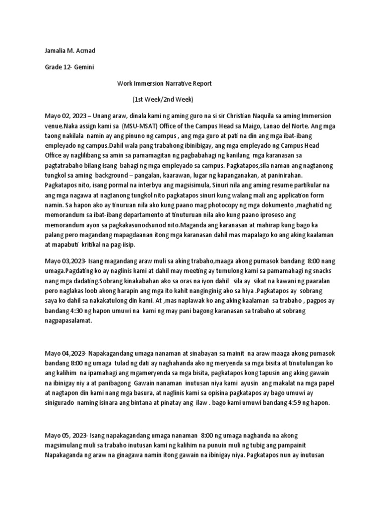 Jamalia M. Acmad-FPL NaratibongUlatWPS Office | PDF