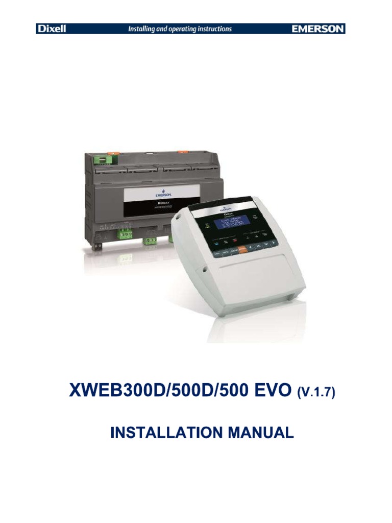 XWEB300D 500D 500 EVO r1.7 STP GB | PDF